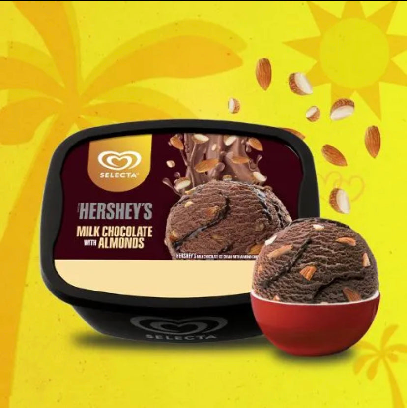 Selecta HERSHEY'S Milk Chocolate with Almonds – nlmaconline